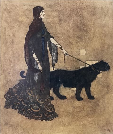 Edmund Dulac | Collection of 50 Edmund Dulac coloured prints from The ...