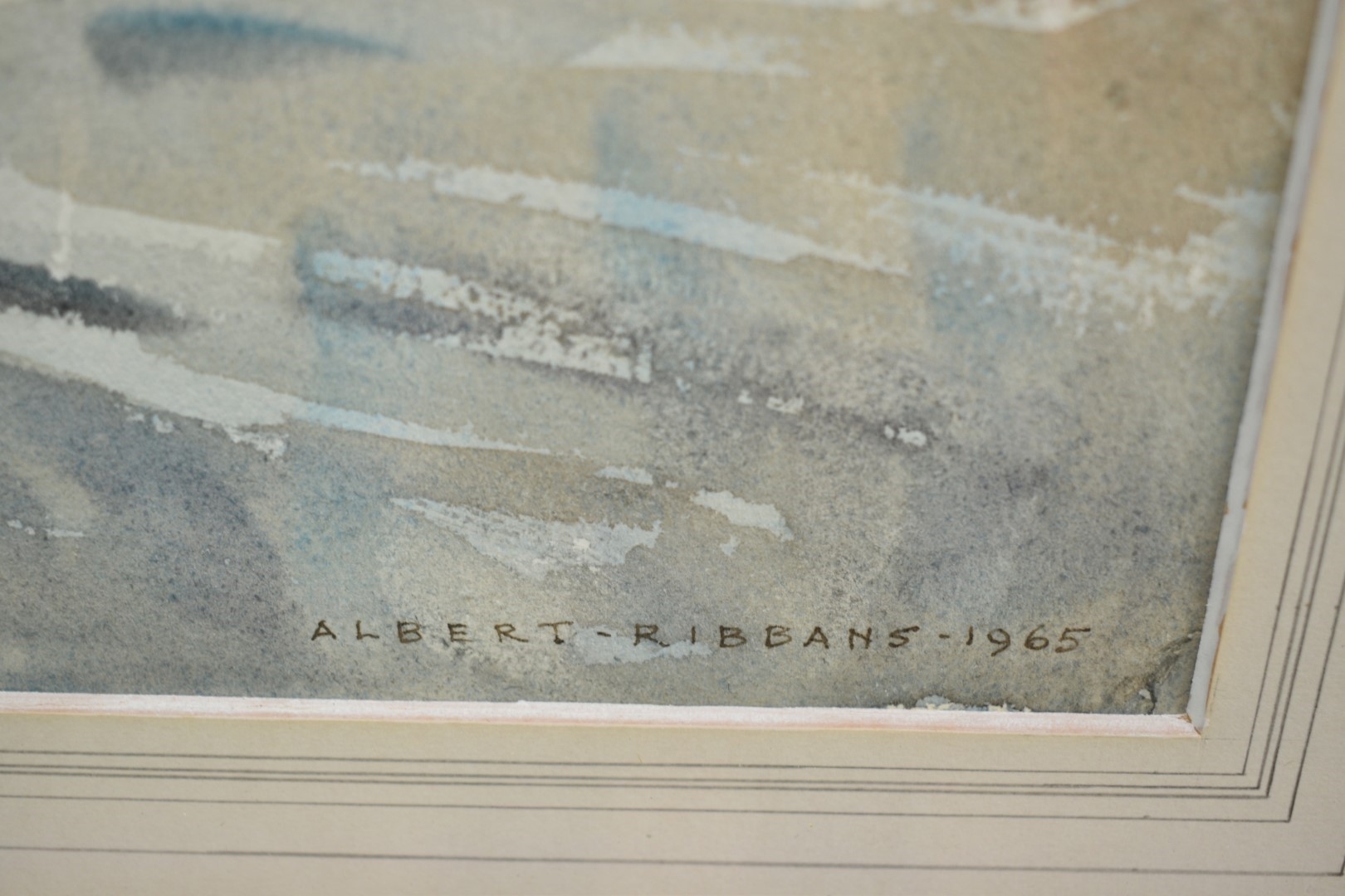 Albert Charles Ribbans | Calm Estuary (1965) | MutualArt