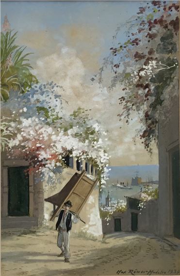 Max Römer | View of Madeira (1953) | MutualArt