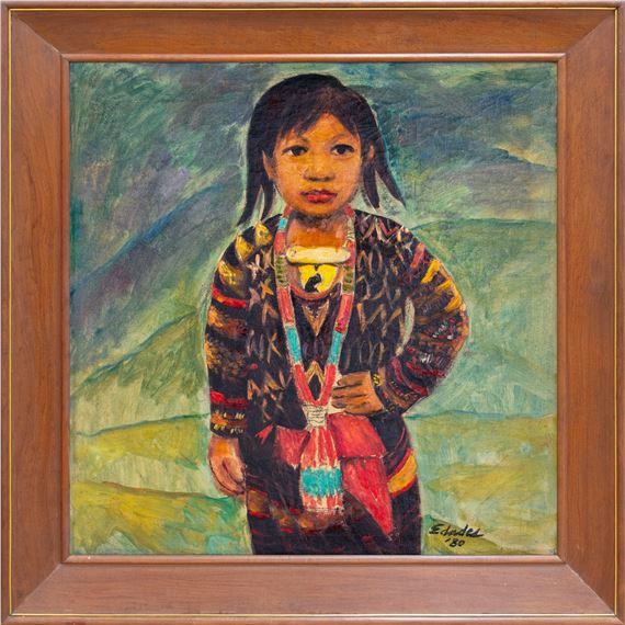 Victorio Edades | Bagobo Girl (80) | MutualArt