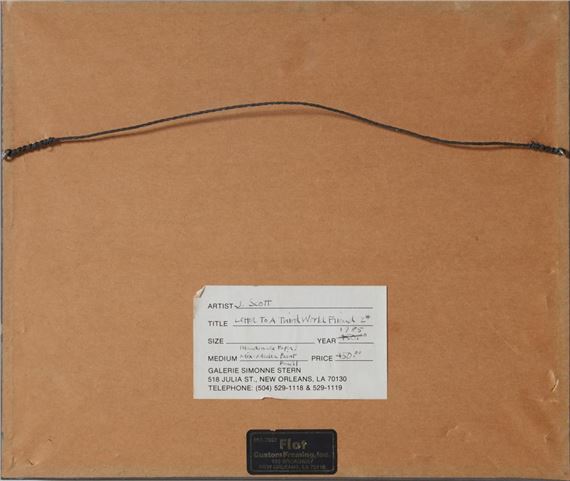 John Tarrell Scott | Letter to a Third World Friend 2#, (1985) | MutualArt