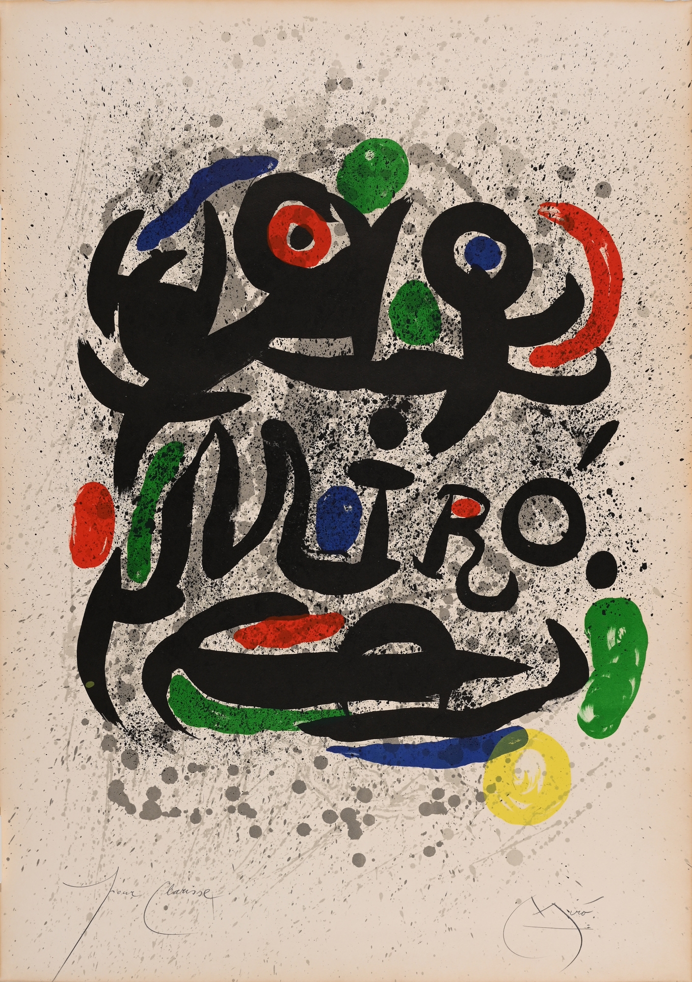 Joan Miró | Libre del Sis Sentits (Circa 1981) | MutualArt