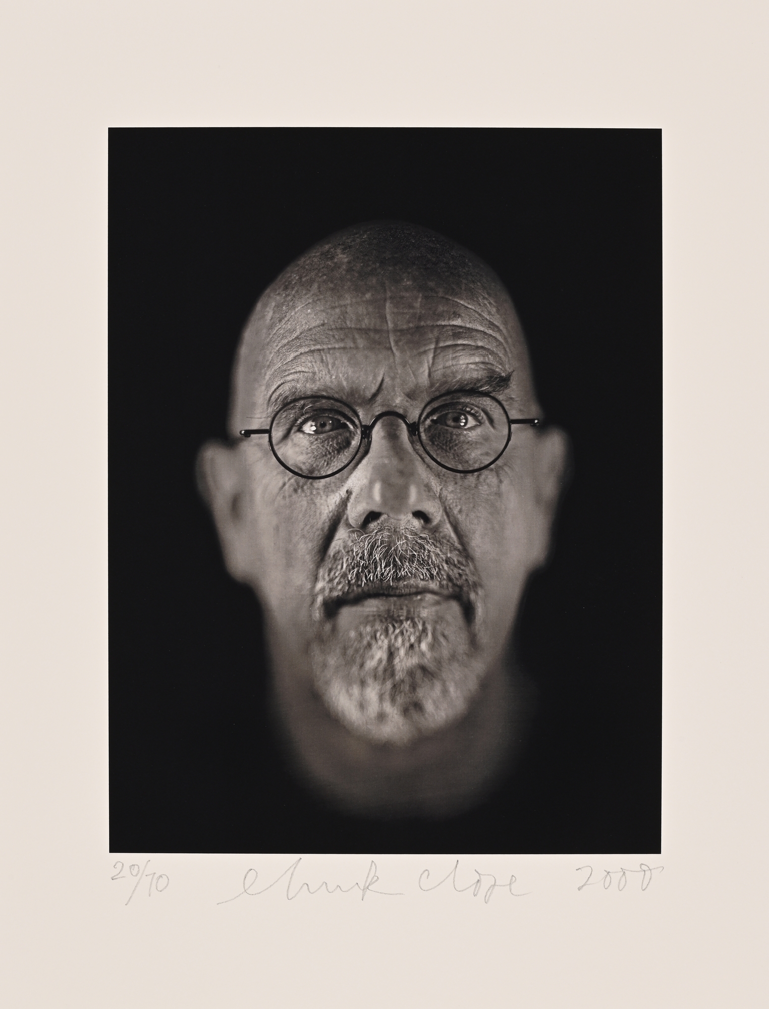 Chuck Close | Self-Portrait (2000) | MutualArt