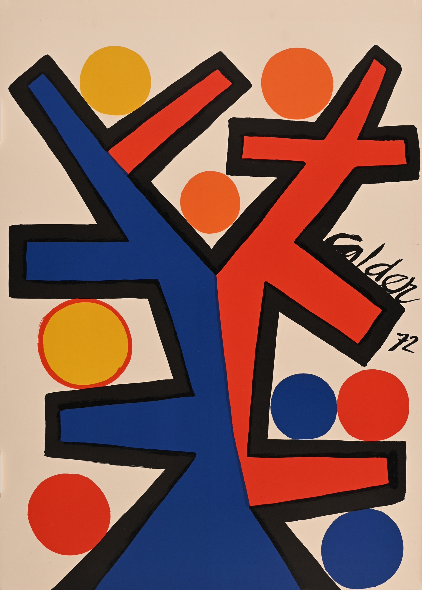 Alexander Calder | ON THE YELLOW WITH A TWIST (1964) | MutualArt