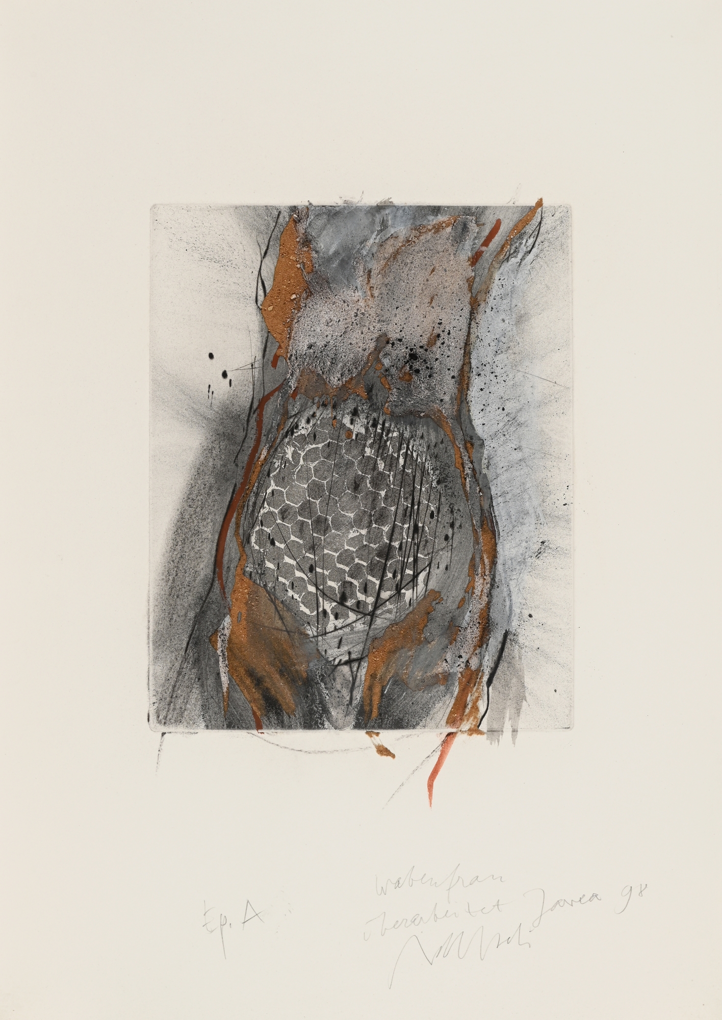 Rolf Iseli | Honeycomb woman (1998) | MutualArt