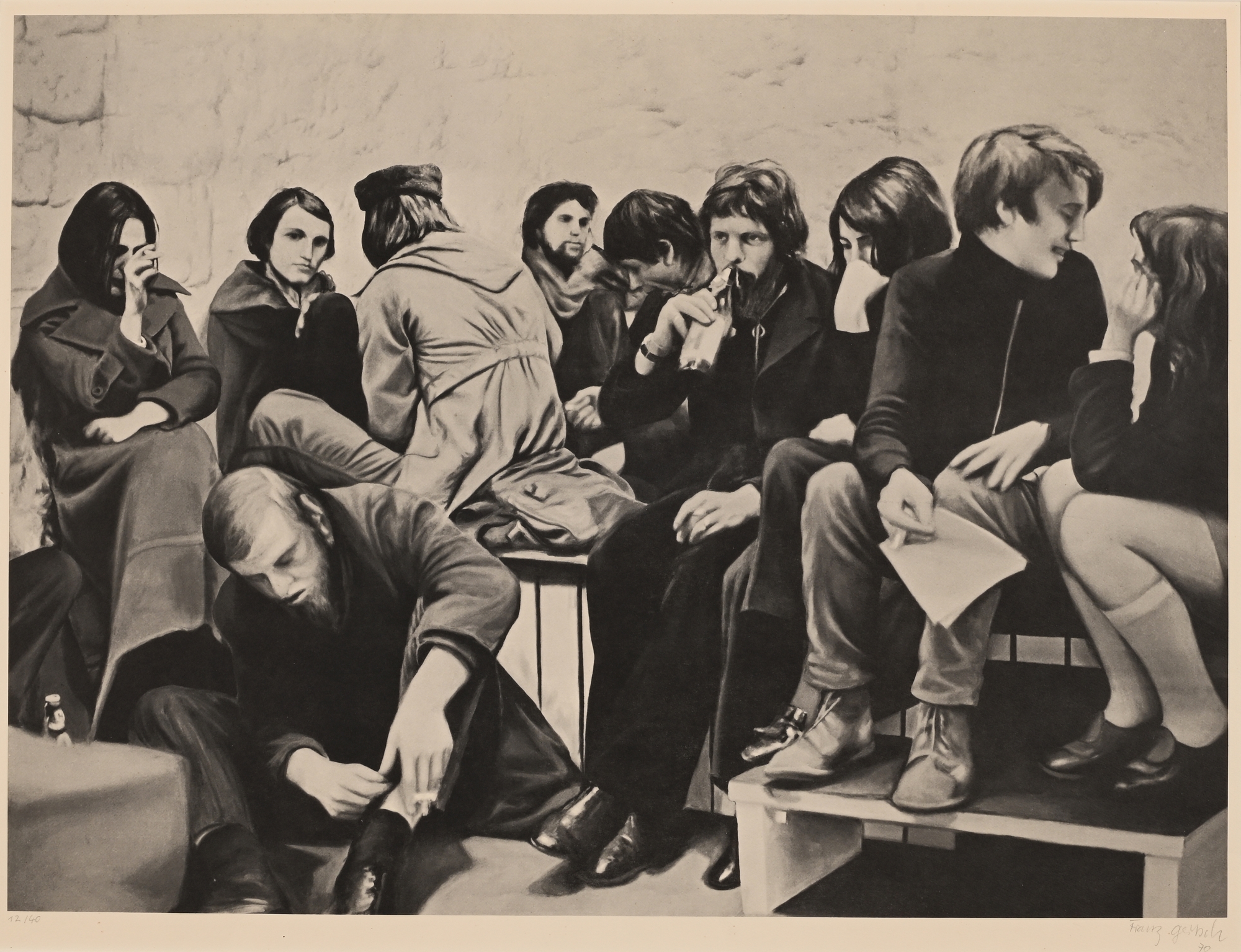 Franz Gertsch | Dominique, from 5 Bilder (1997) | MutualArt