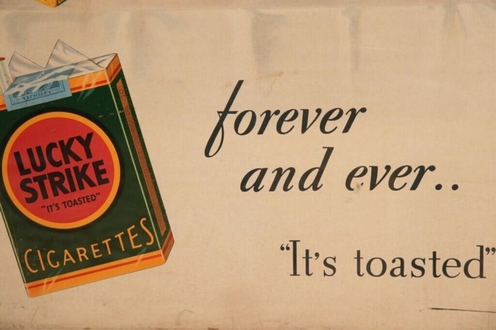 Howard Chandler Christy | Vintage 1932 Lucky Strike cigarette poster ...