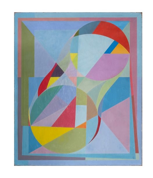 Michiel Theobald Gloeckner | Abstract Composition (1974) | MutualArt