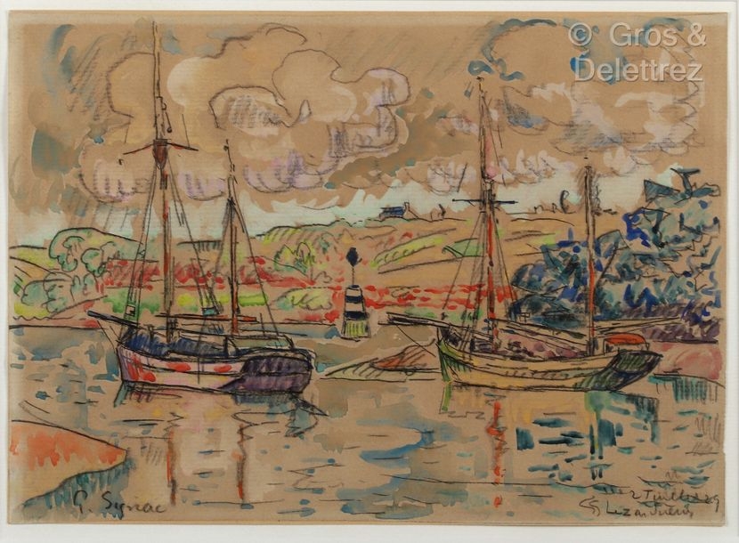 Paul Signac | Sisteron (1902) | MutualArt