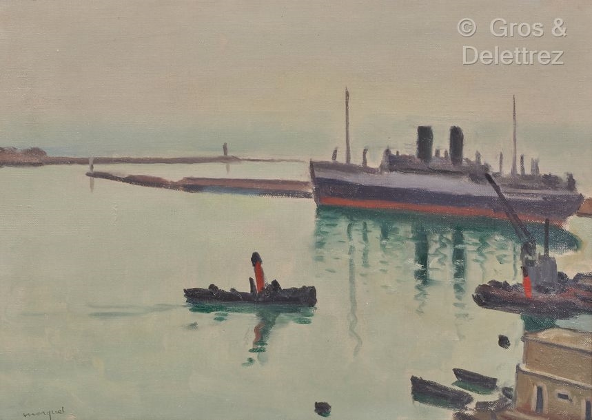 Albert Marquet | LE PORT D'ALGER (1940) | MutualArt