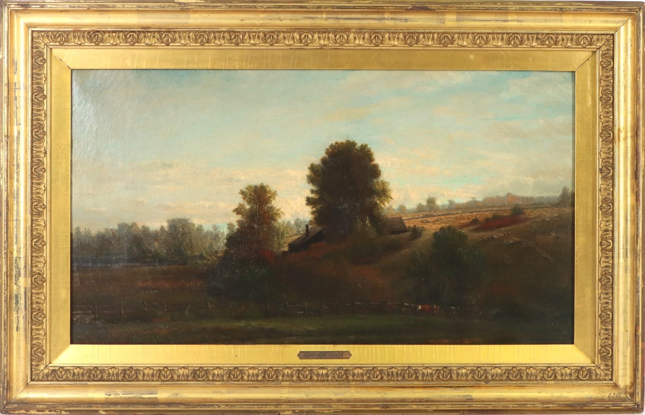 Martin Johnson Heade | Nesting Hummingbirds, Brazilian Landscape (1870 ...