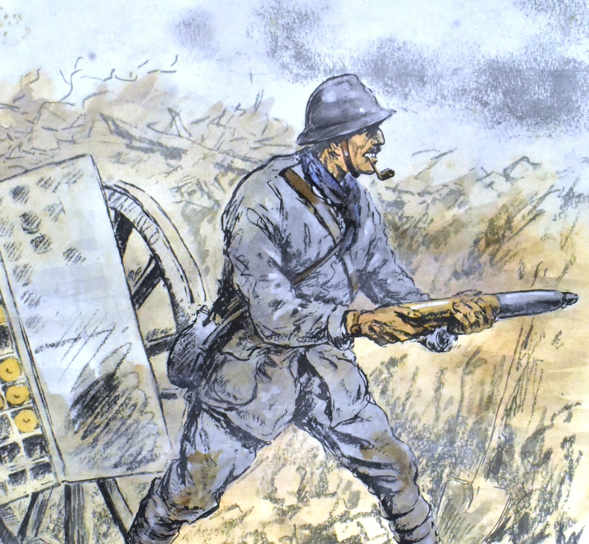 Charles Johnson Payne | SNAFFLES (1884-1967) - PRINT DEPICTING WW2 ...