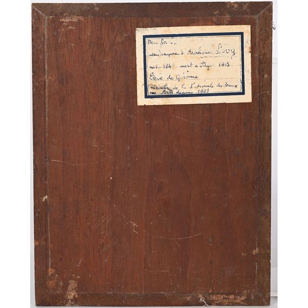 Alphonse Lévy | 2 orientalist scenes animated with characters | MutualArt