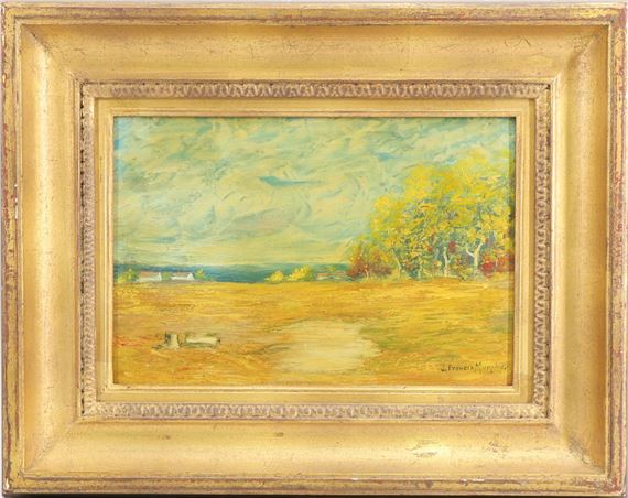 John Francis Murphy | 75h x Impressionist pastural landscape | MutualArt