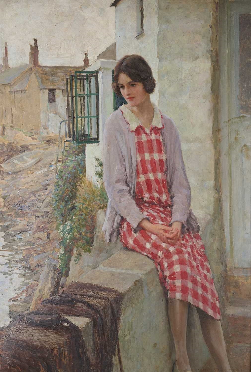 William Henry Margetson | A LASS THAT LOVED A SAILOR (1940s) | MutualArt