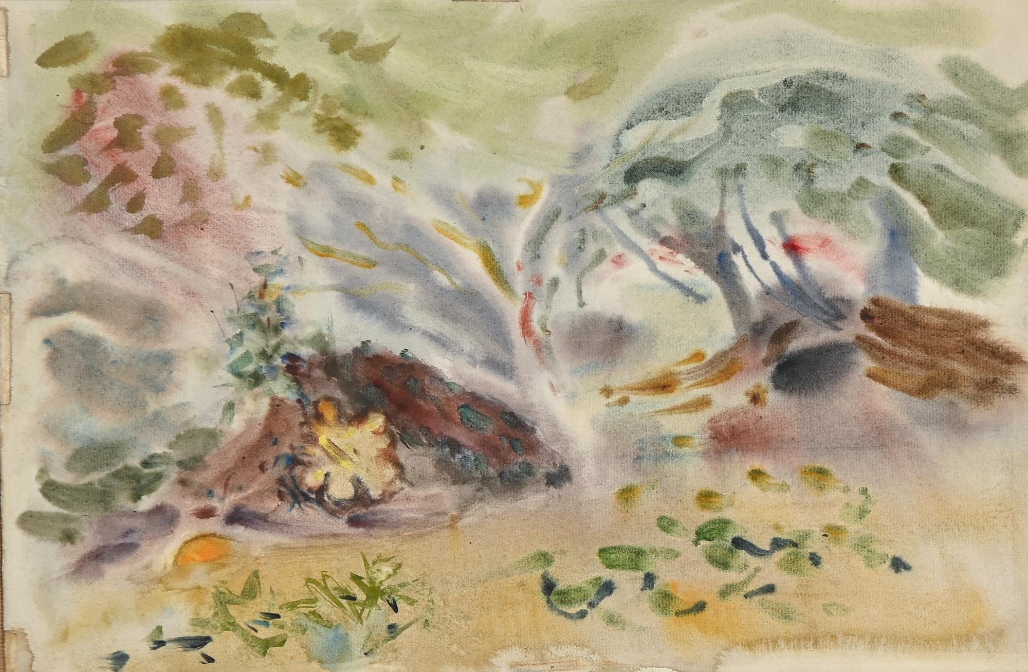 Edwin Smith | Abstract Landscape with Trees | MutualArt