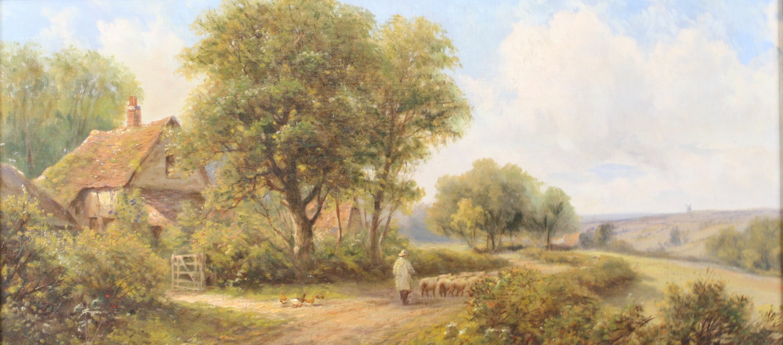 Henry Maidment | The thatched cottage | MutualArt