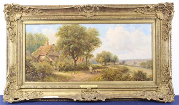 Henry Maidment | The thatched cottage | MutualArt