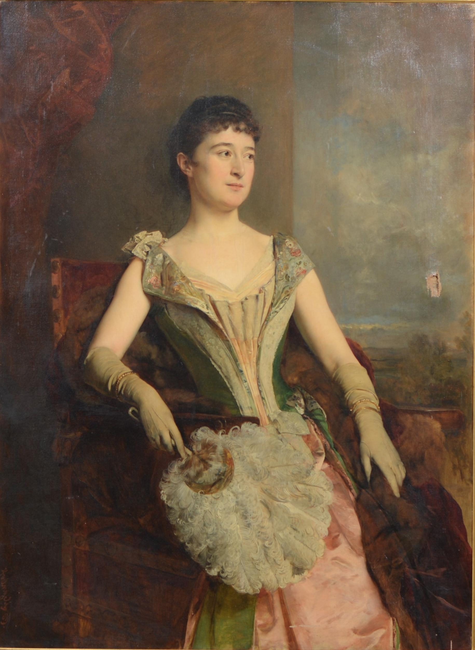 Heinrich von Angeli | - Portrait of Clara Constance Bergheim (1853-1929 ...