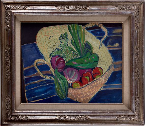 Anne Bonnet | Nature morte aux légumes (1980) | MutualArt