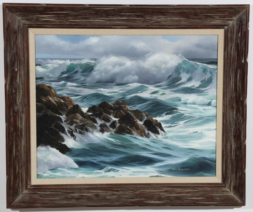 James Peter Cost | Pacific Shadows and Spendrift, 1960 (1960) | MutualArt