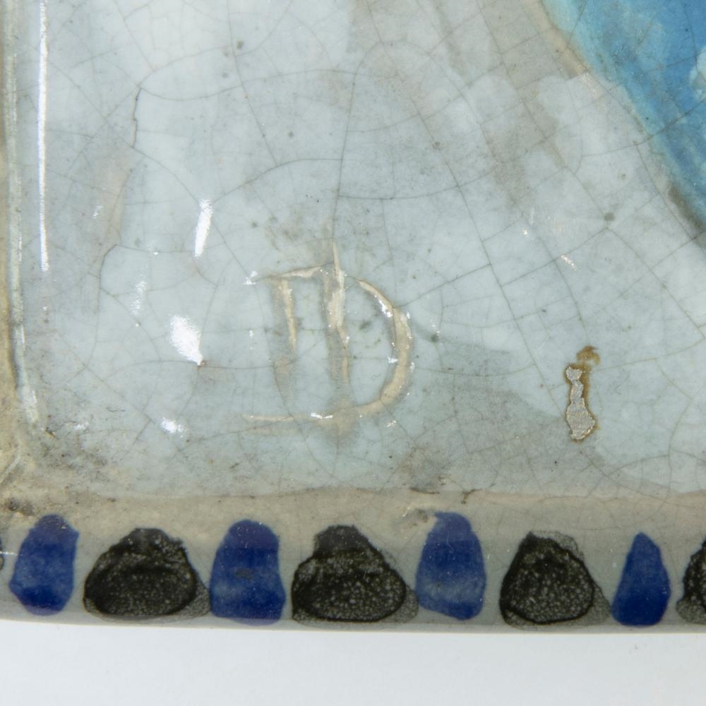 Domien Ingels | Domien INGELS (1881-1946), glazed ceramic plaque ...