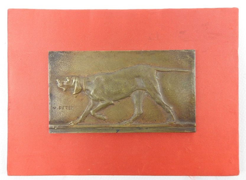 Victor Peter | depicting a dog on the prowl | MutualArt