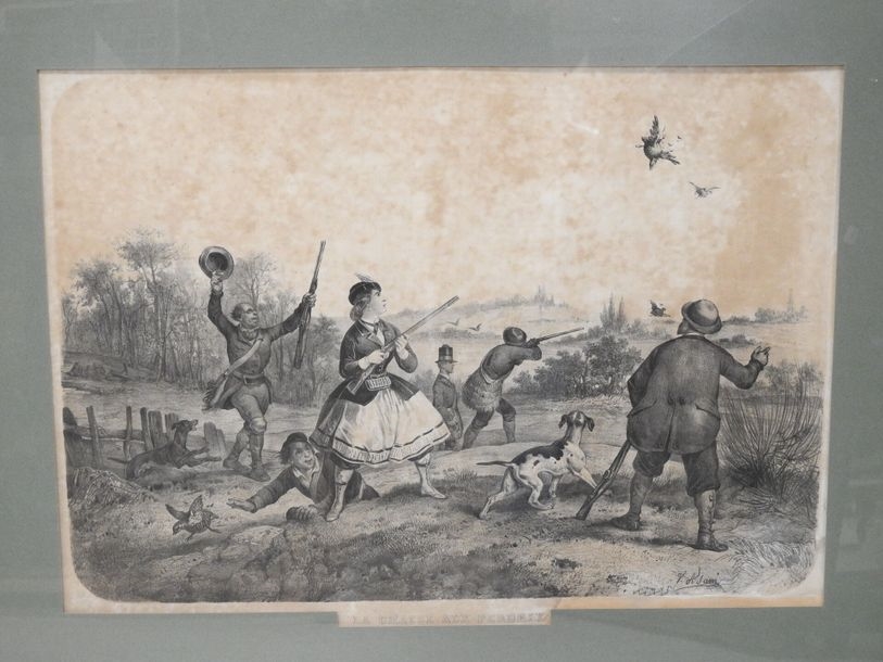 Albert Adam | Partridge hunting and Woodcock hunting | MutualArt