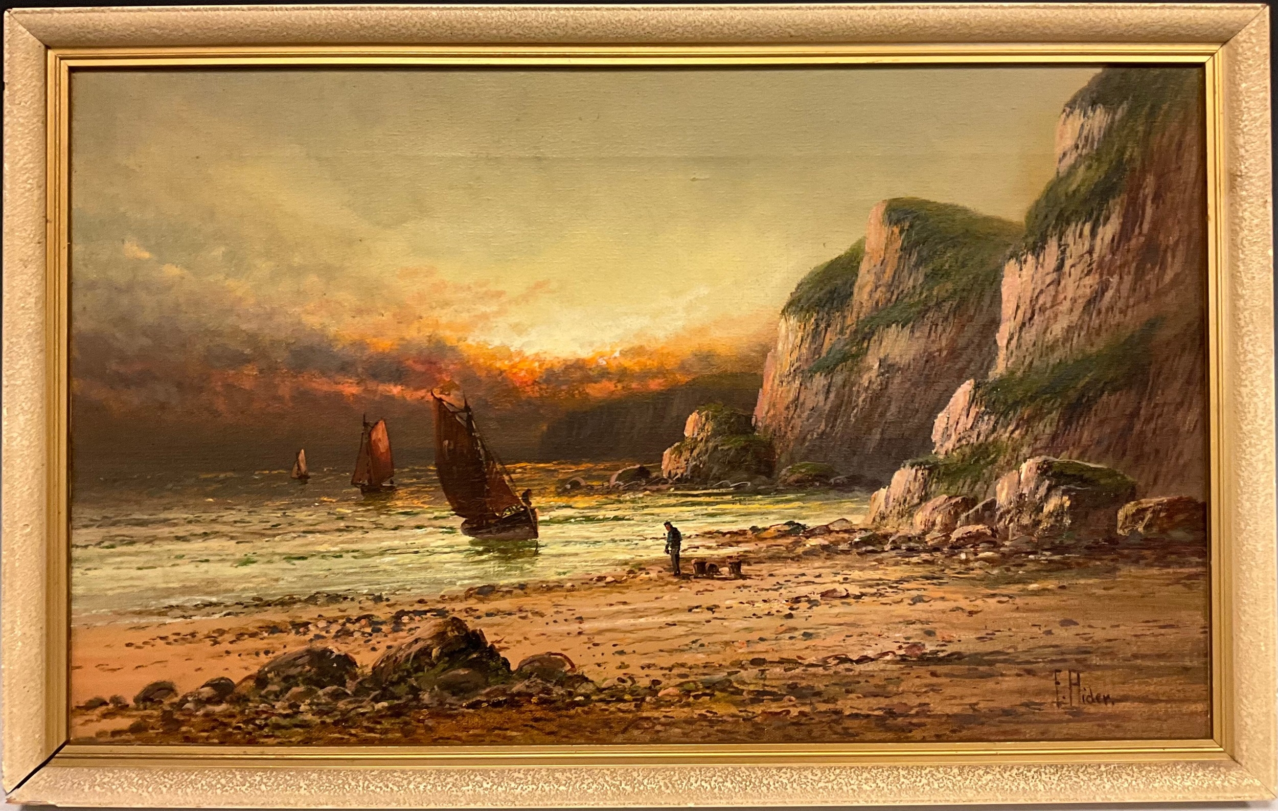 Frank Hider | Evening in the Highlands; and Autumns Turning Leaves ...