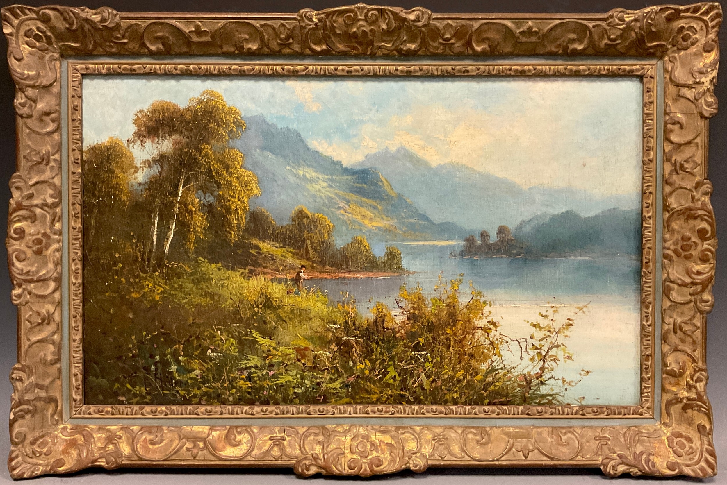 Frank Hider | Evening in the Highlands; and Autumns Turning Leaves ...