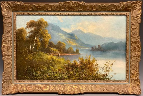 Frank Hider | A Highland Scene (1913) | MutualArt