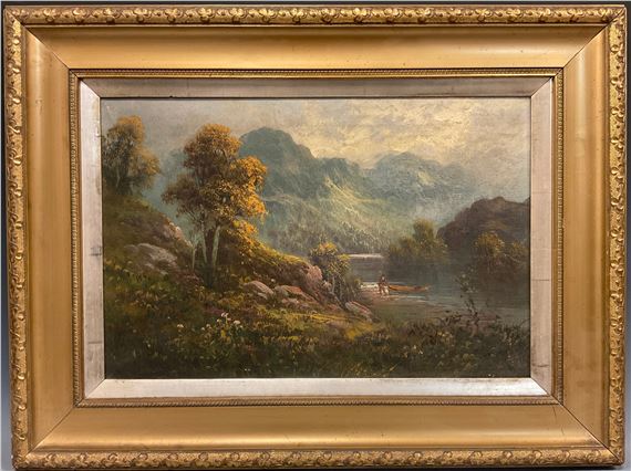 Frank Hider | A Highland Scene (1913) | MutualArt