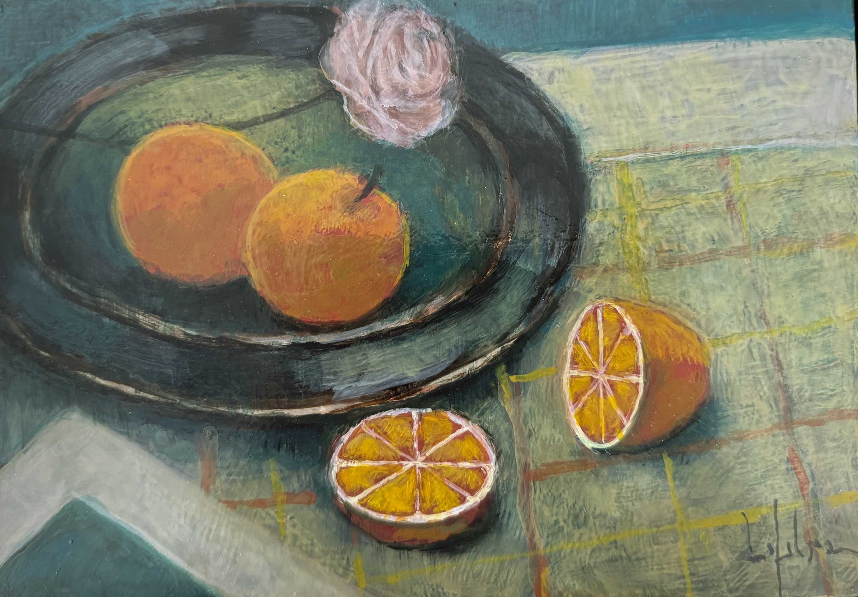 Pierre Lefebvre | Lefebvre, Pierre - Natures morte, rose et oranges ...
