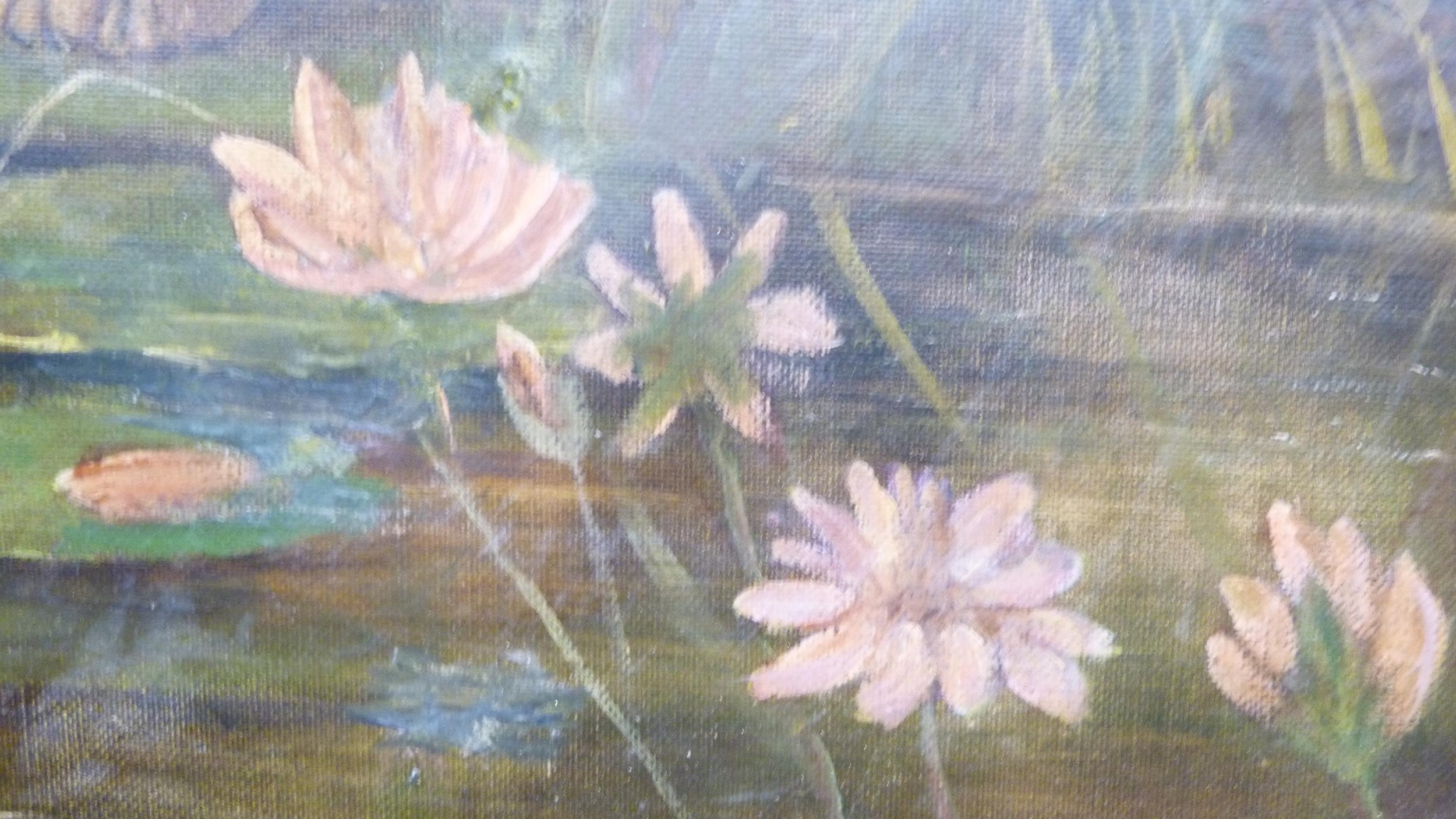 John Trivett Nettleship | Prowling Tiger at the Lily Pads | MutualArt