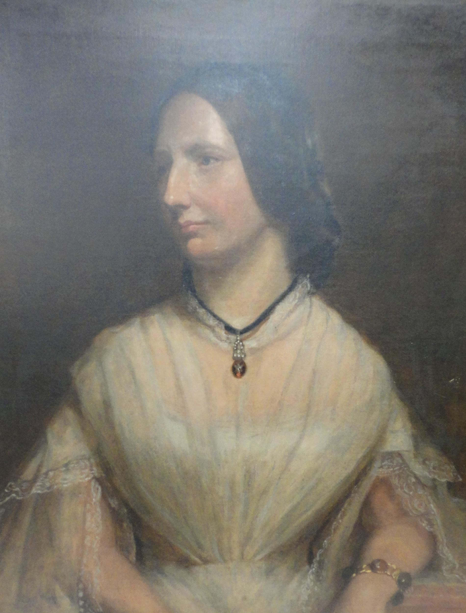 John Graham-Gilbert | Portrait of Louisa Smith, wife of George Hamilton ...