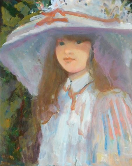 Donald Roy Purdy | Portrait of a Young Girl (1986) | MutualArt