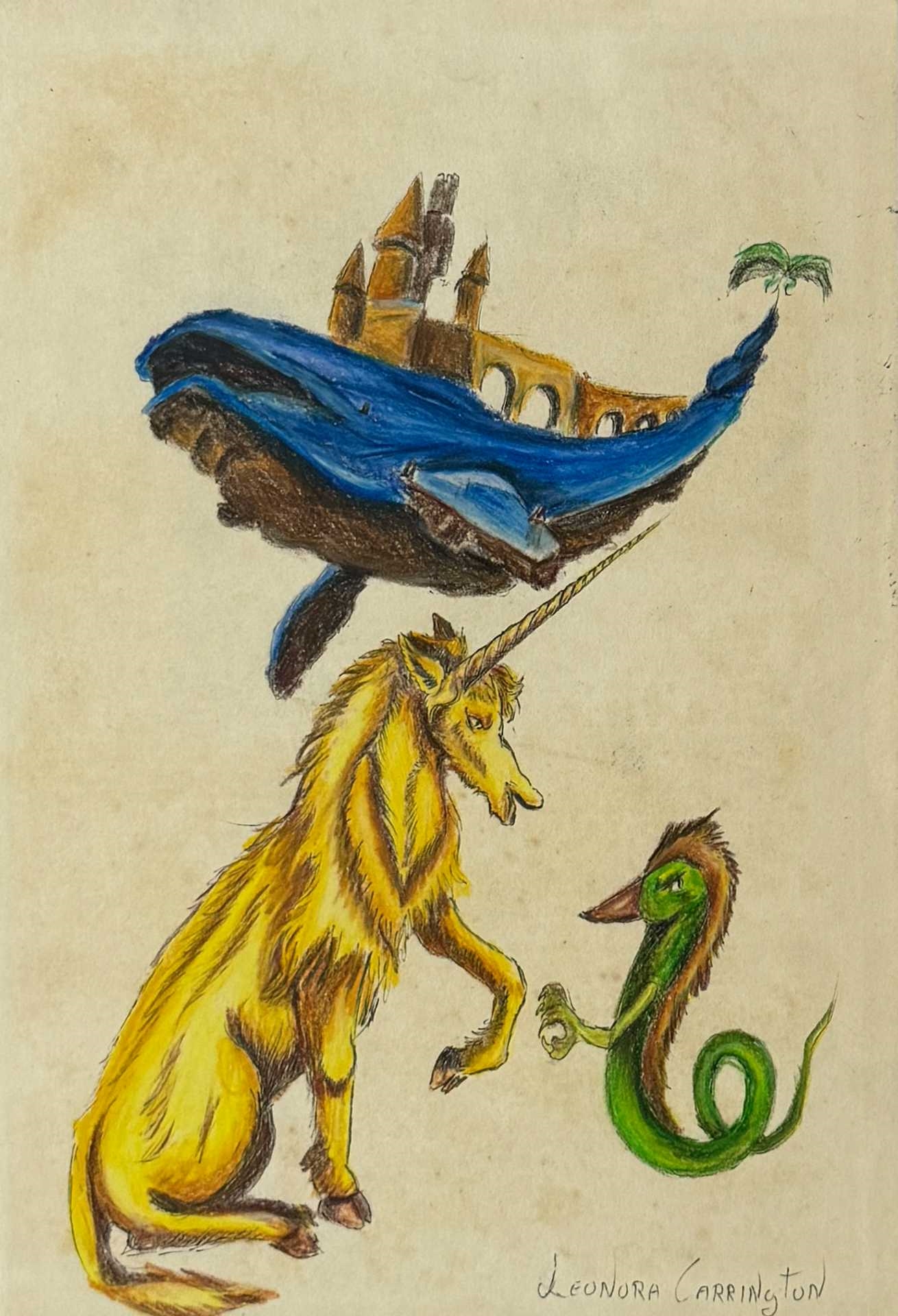 Leonora Carrington | Map of Down Below (Circa 1941) | MutualArt
