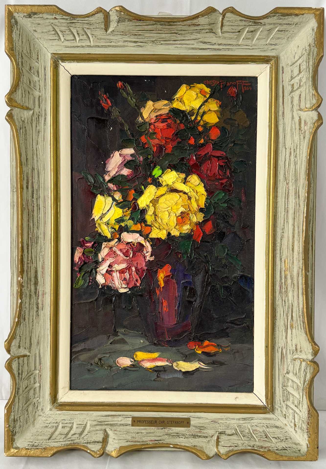 Christo Stefanoff | Stefanoff, Christo - Roses - 1964 (1964) | MutualArt