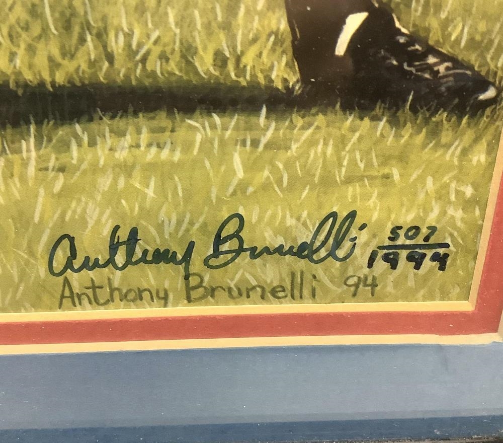 Anthony Brunelli | Anthony Brunelli 300 Win Club Multi Signed Litho ...