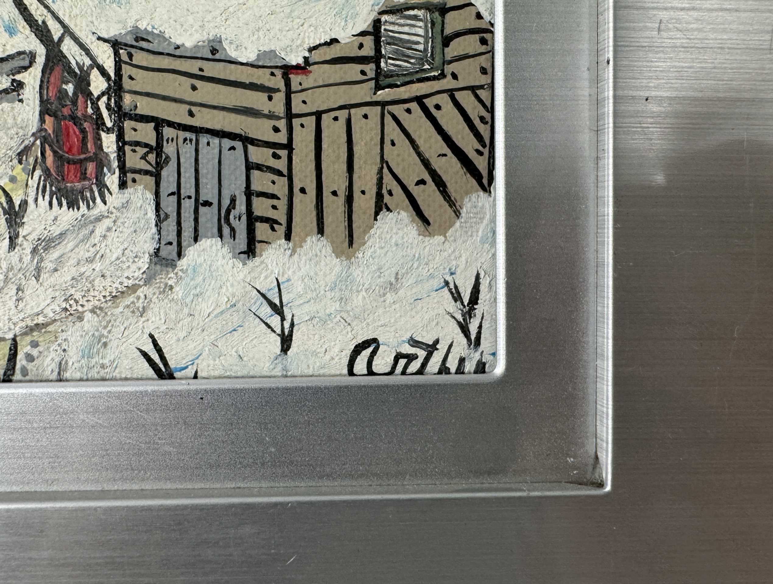Arthur Villeneuve | Villeneuve, Arthur - K92 - Paysage enneigé - 1967 ...
