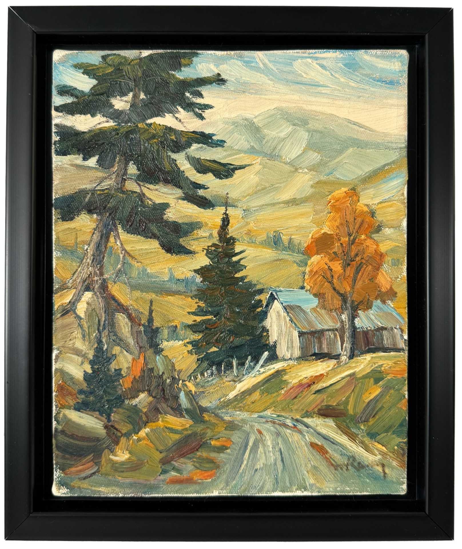 Marcel Ravary | Ravary, Marcel - Paysage de St-Alexis - 1980 (1980 ...