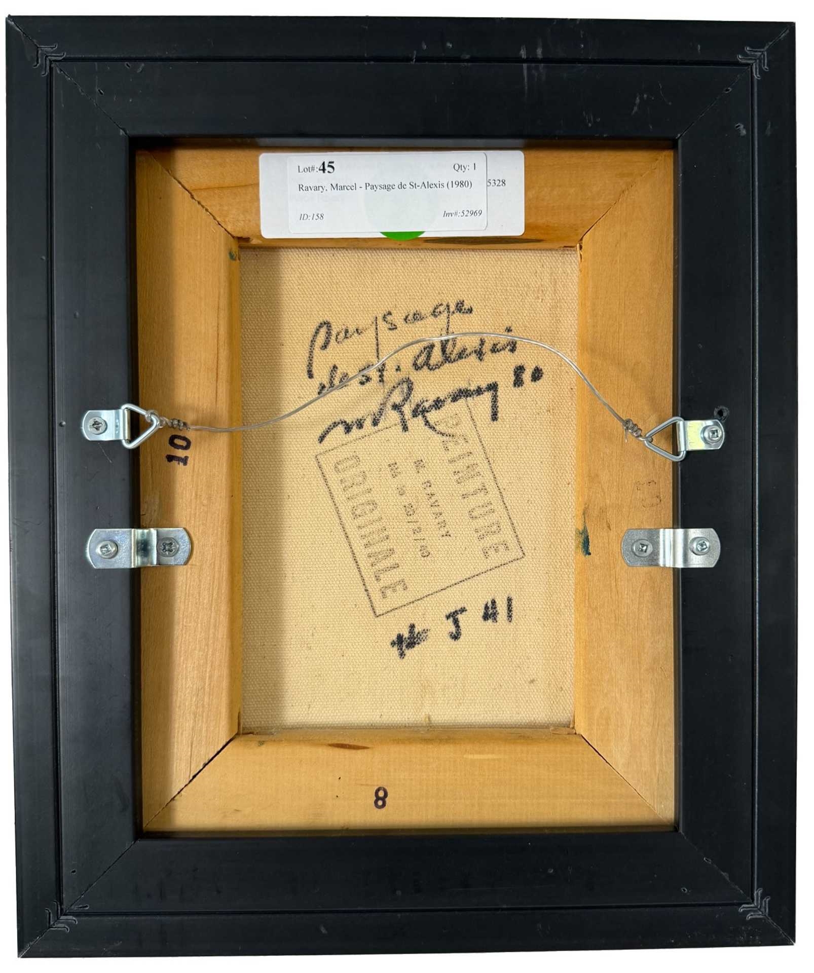 Marcel Ravary | Ravary, Marcel - Paysage de St-Alexis - 1980 (1980 ...