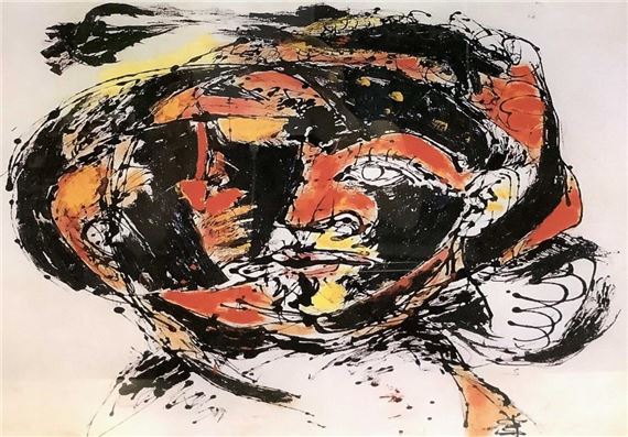 Jackson Pollock | Jason Pollock Print On Paper (1934) | MutualArt