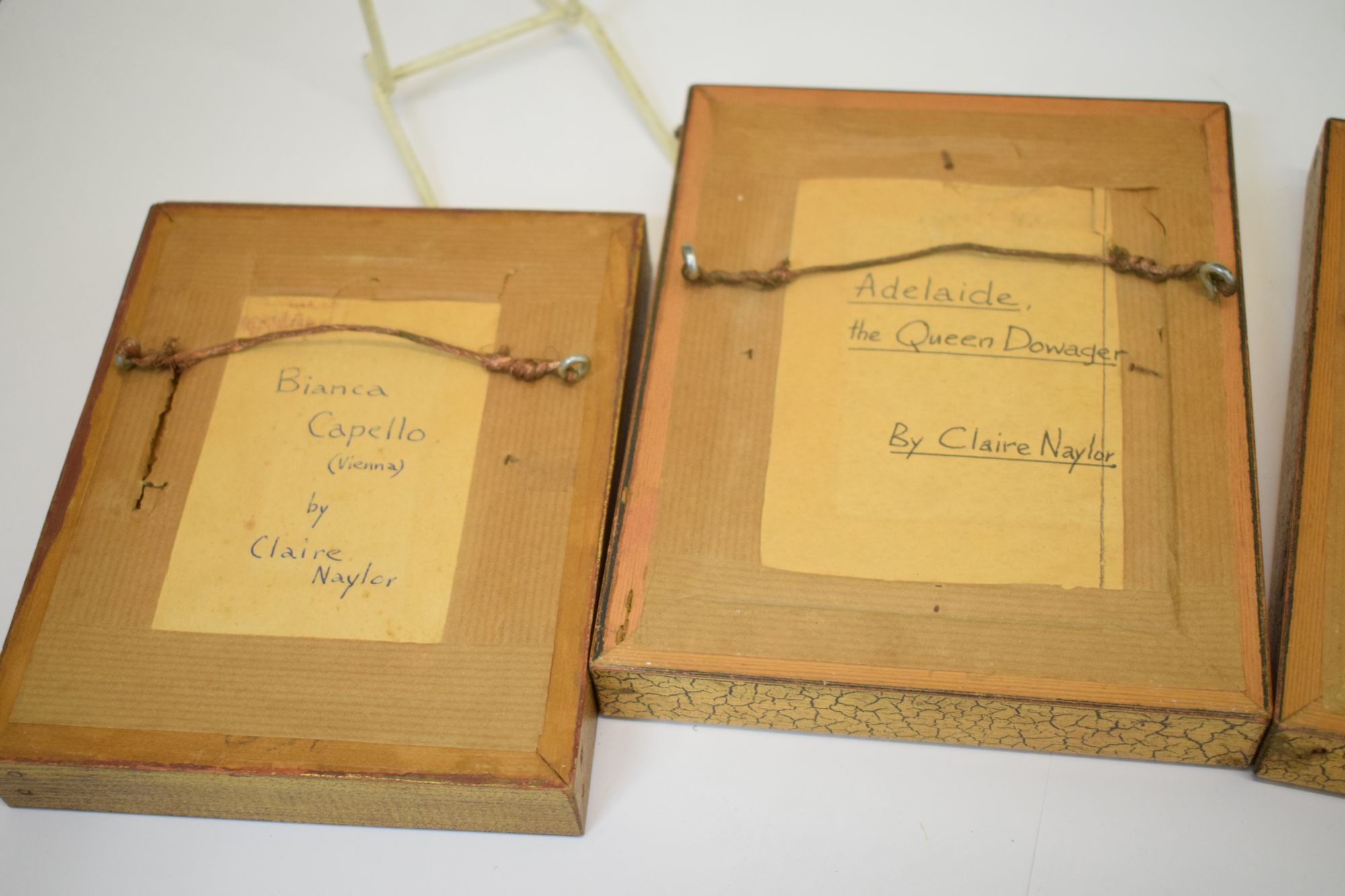 Claire Naylor | Eight portrait miniatures | MutualArt