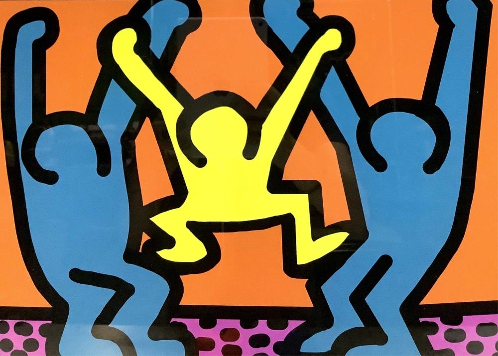 Keith Haring | Keith Haring “ Pop Shop 1” Print On Paper | MutualArt