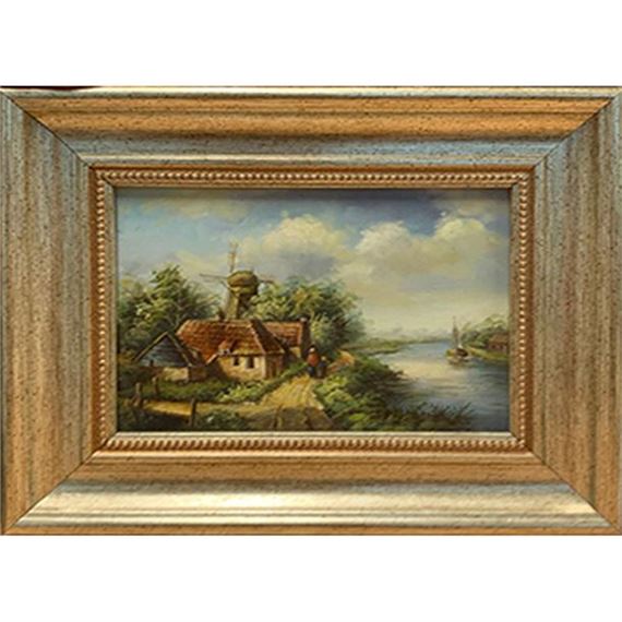 Jan Vaes | Paysage à la rivière | MutualArt