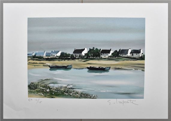 Georges Laporte | Breton hamlet | MutualArt