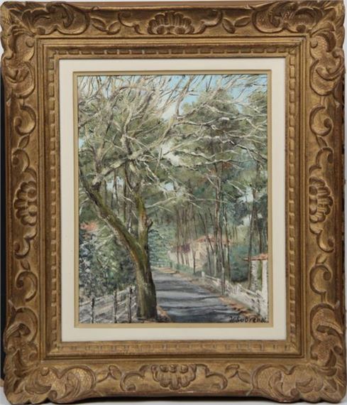 Jean-Claude Subrenat | 20th CENTURY SCHOOL View of Ronce-les-bains Oil ...
