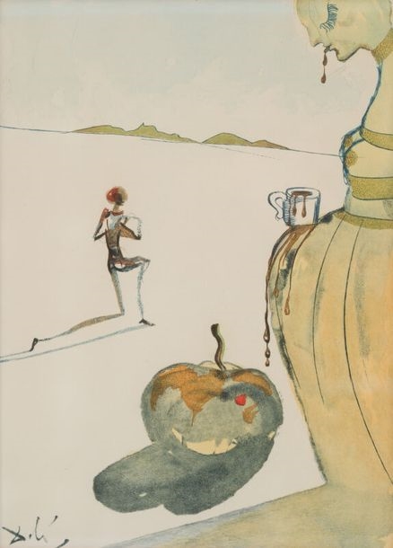 Salvador Dalí | Plate from the Memoirs of Casanova | MutualArt