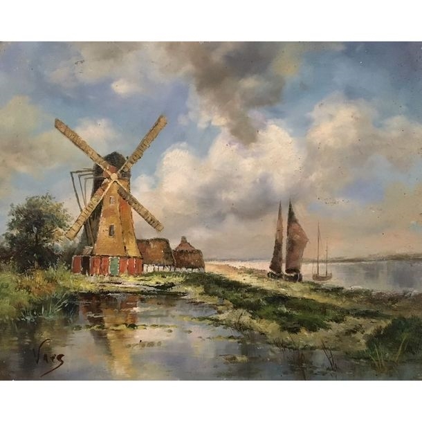 Jan Vaes | Le moulin à vent | MutualArt